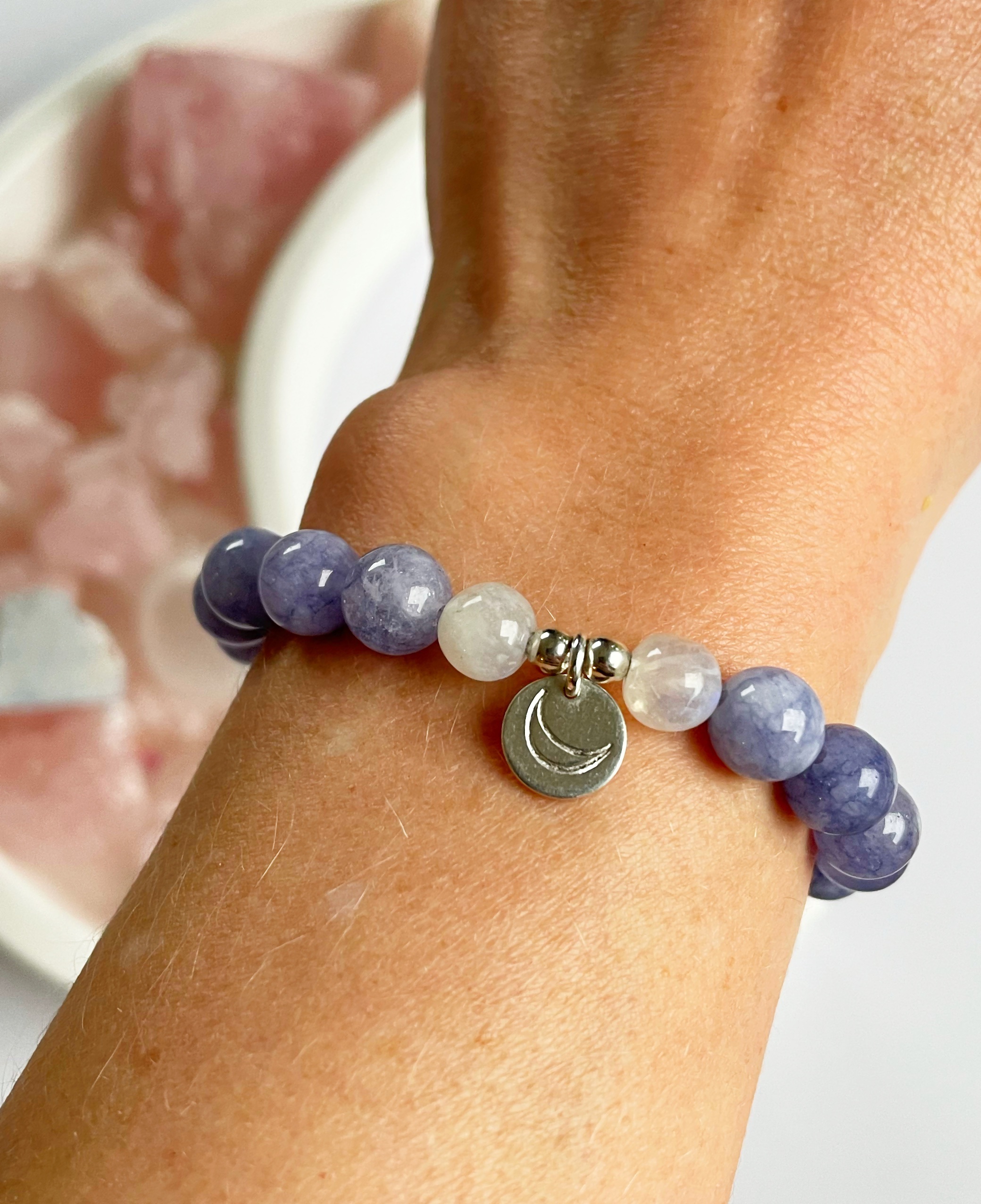 Crystal bead bracelets | Little Wing Designs